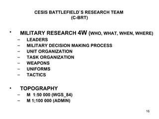 Cesis Battlefields Research team | PPT