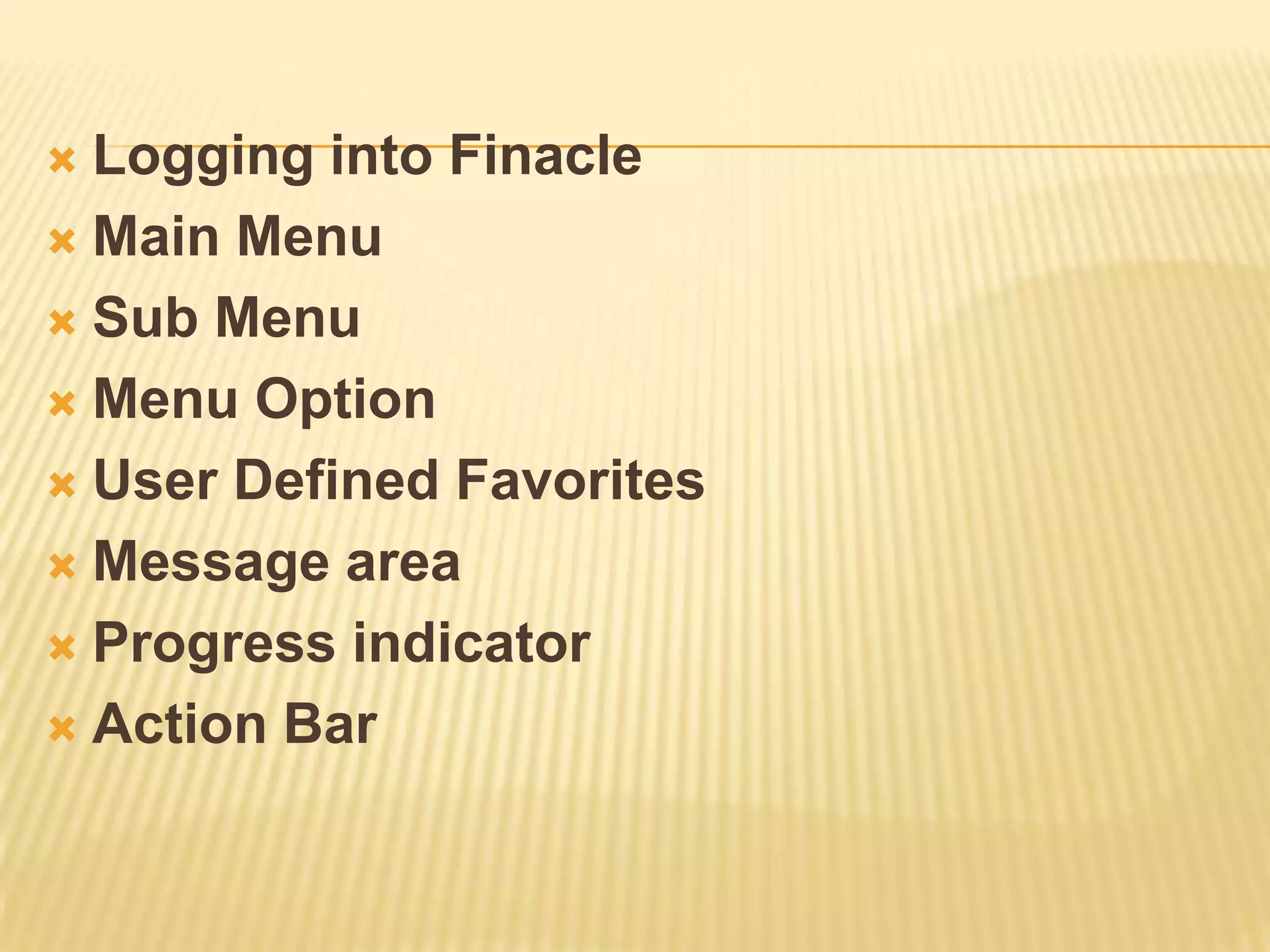 introduction to finacle | PPTX