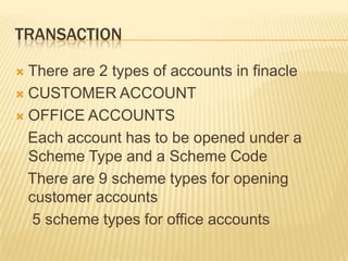introduction to finacle | PPTX