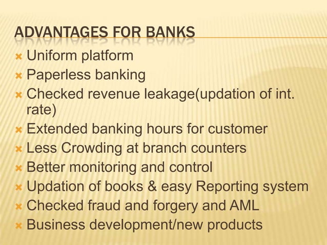introduction to finacle | PPTX | Business Banking & Finance | Business