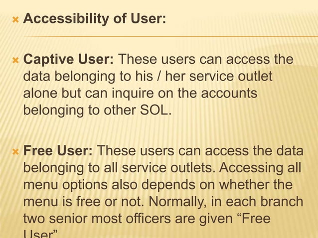 introduction to finacle | PPTX | Business Banking & Finance | Business