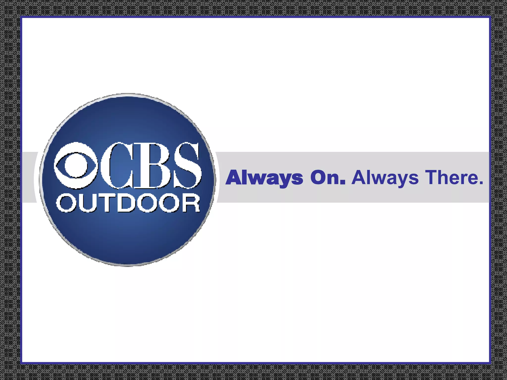 CBS Outdoor 1 of 5 | PPT