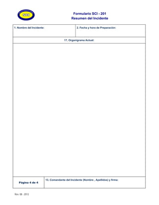 Sistema de Comando de Incidentes (OFDA) | PDF