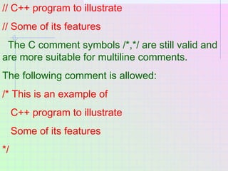 Programming In C++ | PPT