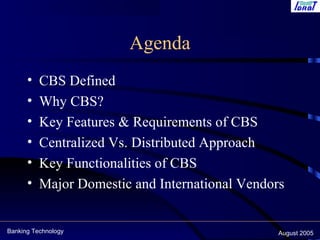 Cbs concepts and opportunities | PPT