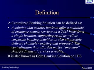 Cbs concepts and opportunities | PPT