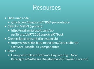 Component Based Software Development | PDF