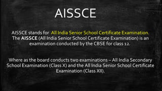 Central Board of Secondary Education (CBSE) | PPT