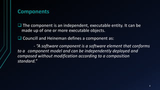 Component-based Software Engineering | PPTX