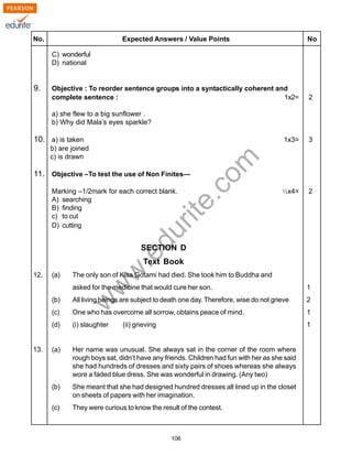 Class 10 Cbse English Literature Sample Paper Model 2 2009 | PDF