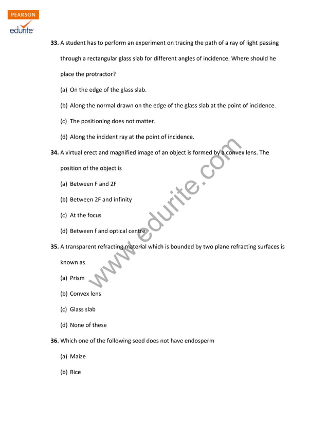 Class 10 Cbse Science Sample Paper Term 2 Model 2 | PDF