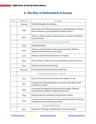 Cbse class-10-social-science-history-notes | PDF