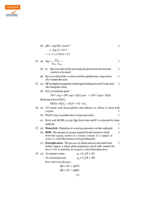 Class 11 Cbse Chemistry Sample Paper | PDF