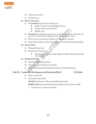 Class 11 Cbse Home Science Syllabus 2013-14 | PDF