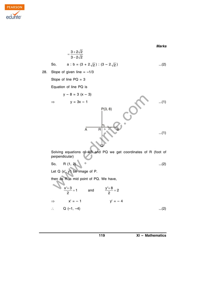 Class 11 Cbse Maths Sample Paper 2012 | PDF