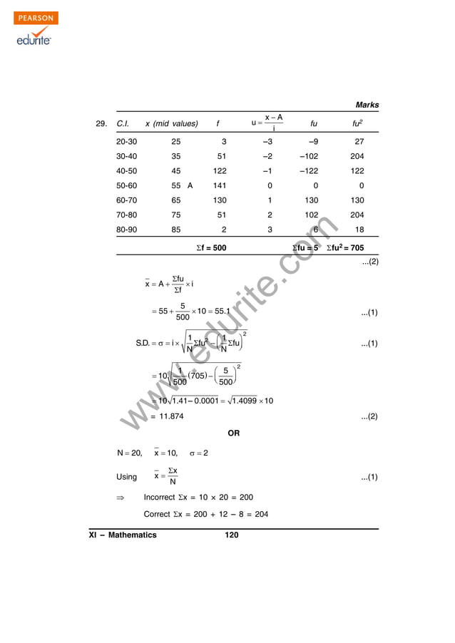 Class 11 Cbse Maths Sample Paper 2012 | PDF