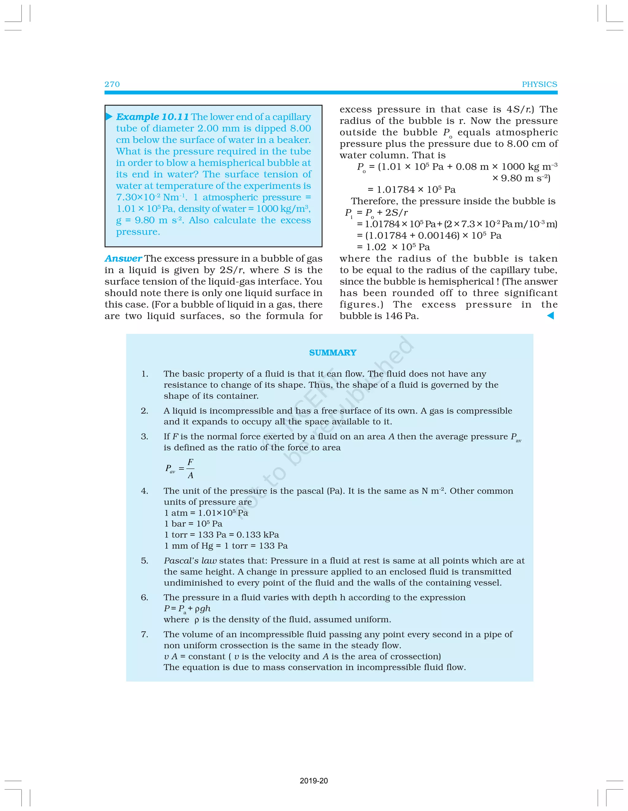CBSE-class-11-NCERT-Book-Physics-Part-2-MECHANICAL-PROPERTIES-OF-FLUIDS ...