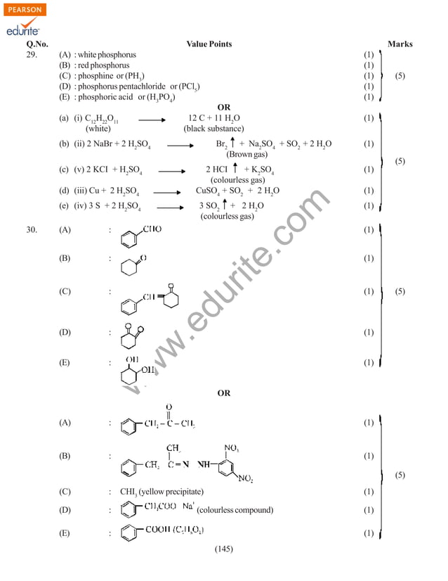 Class 12 Cbse Chemistry Sample Paper 2010 Model 1 | PDF