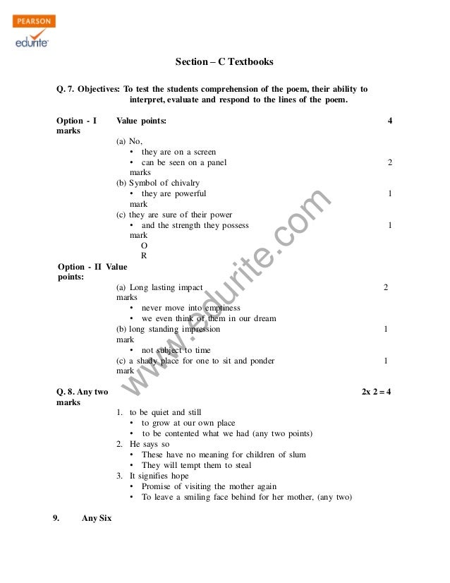 Class 12 Cbse English Core Sample Paper 2013-14