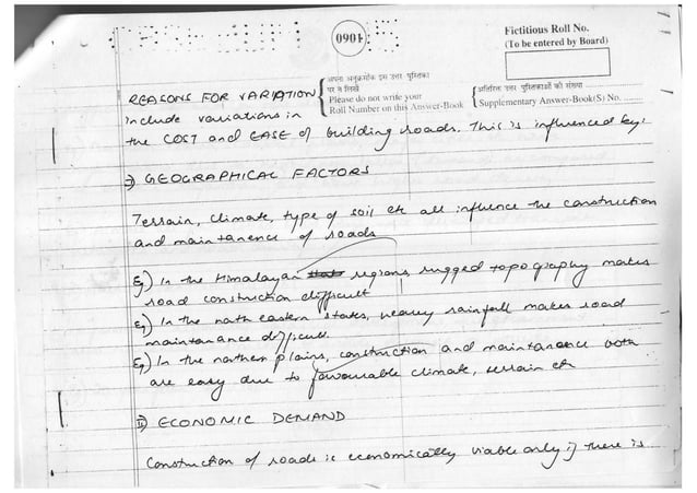 Cbse class-12-geography-model-answers-by-candidates-2015 | PDF