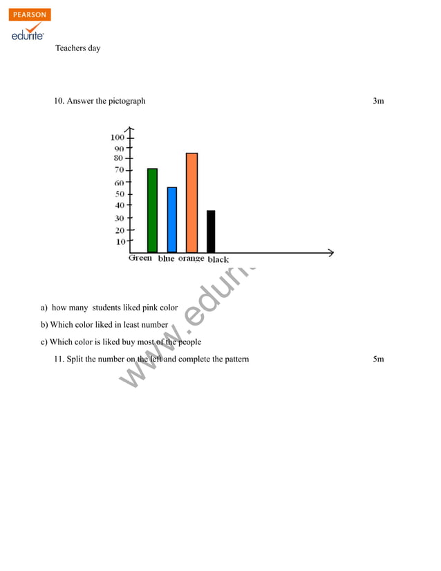 Class 2 CBSE Maths Sample Paper Term 2 Model 1 | PDF | Education
