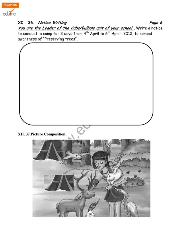 Class 5 Cbse English Question Paper Term 2