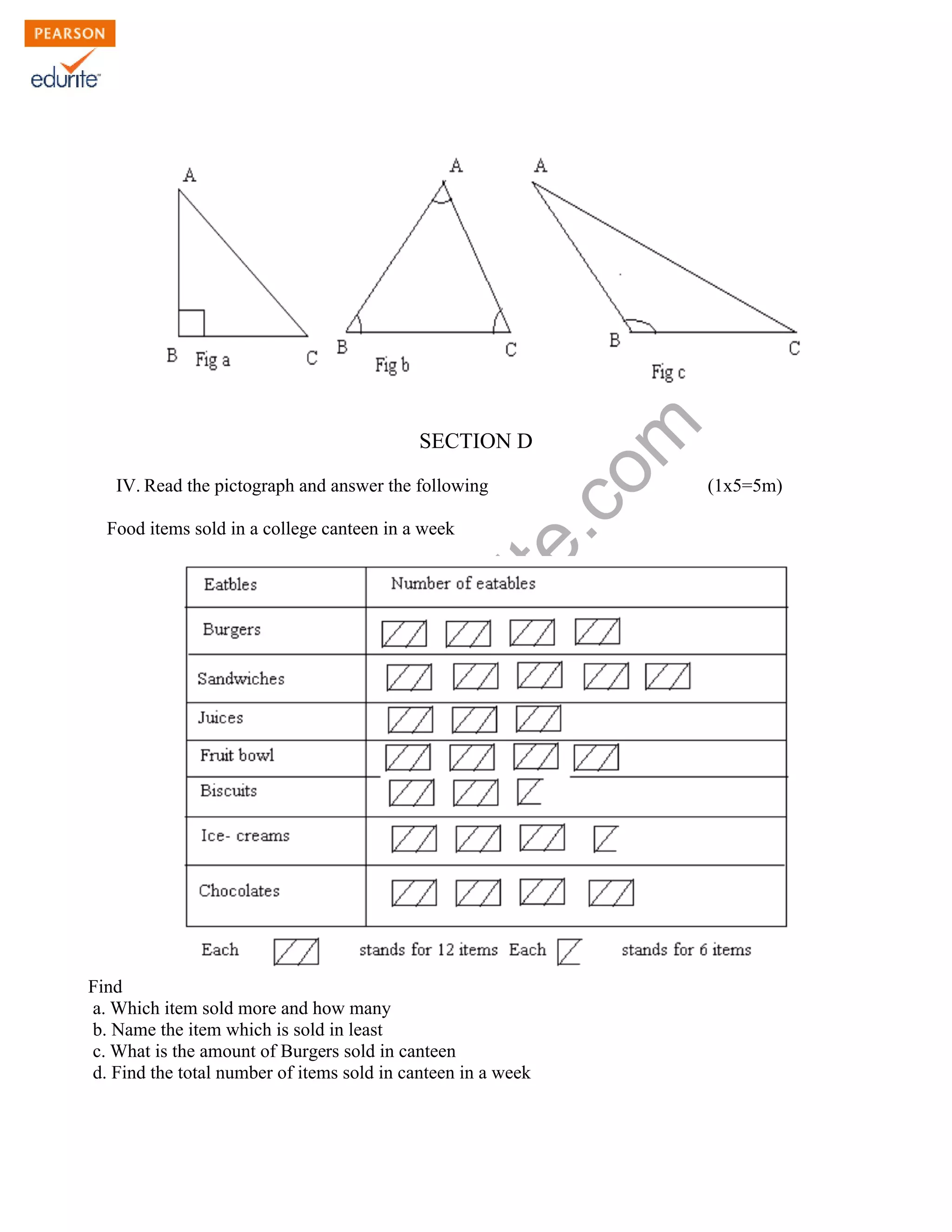 Class 5 Cbse Maths Sample Paper Model 2 | PDF