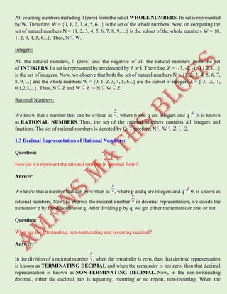 Cbse class-8th-rational numbers-amans-maths-blogs | PDF