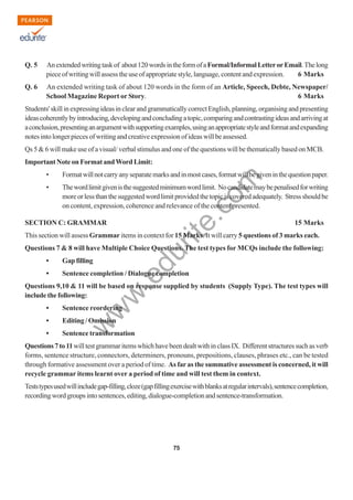 Class 9 Cbse English Communication Syllabus 2012-13 | PDF
