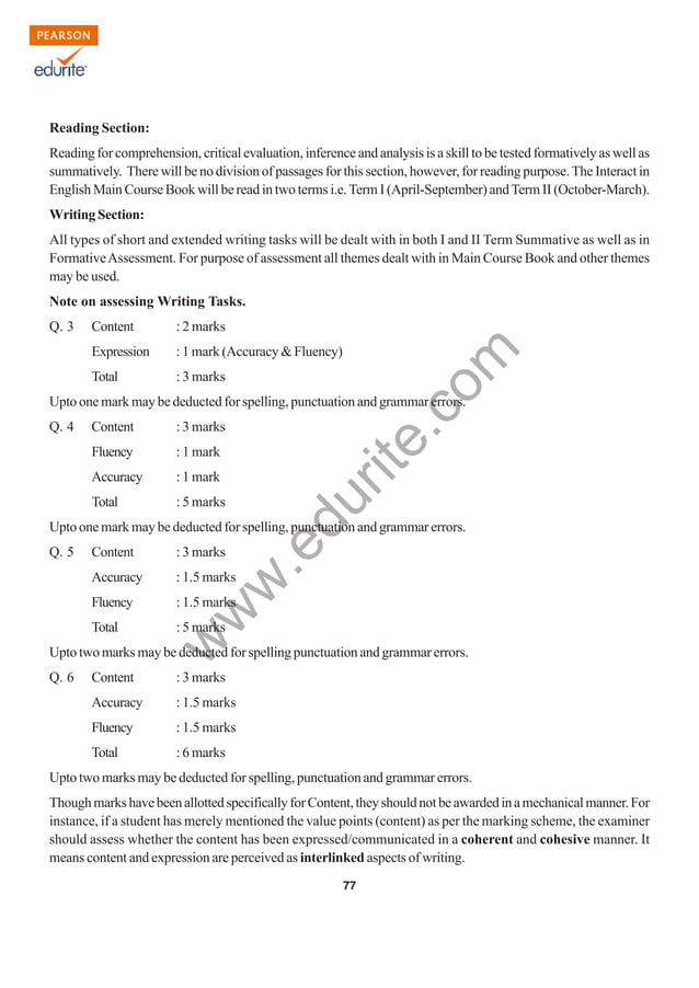 Class 9 Cbse English Communication Syllabus 2012-13 | PDF