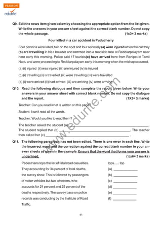 Class 9 Cbse English Language Literature Sample Paper Term 2 | PDF