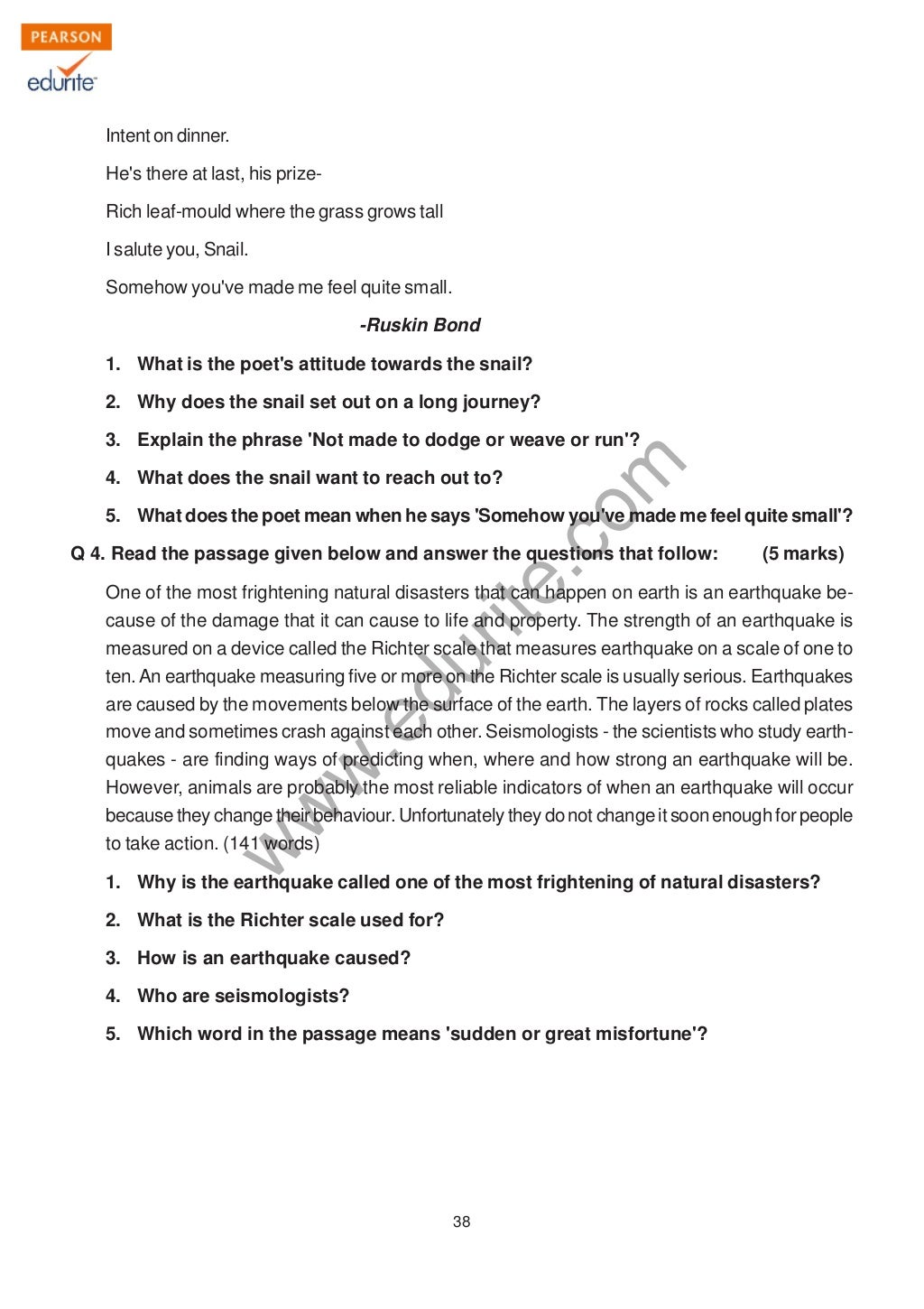 Class 9 Cbse English Language Literature Sample Paper Term 2 Class 9 Cbse English Language Literature Sample Paper Term 2