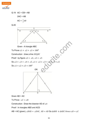 Class 9 Cbse Maths Sample Paper Term 1 Model 1 | PDF