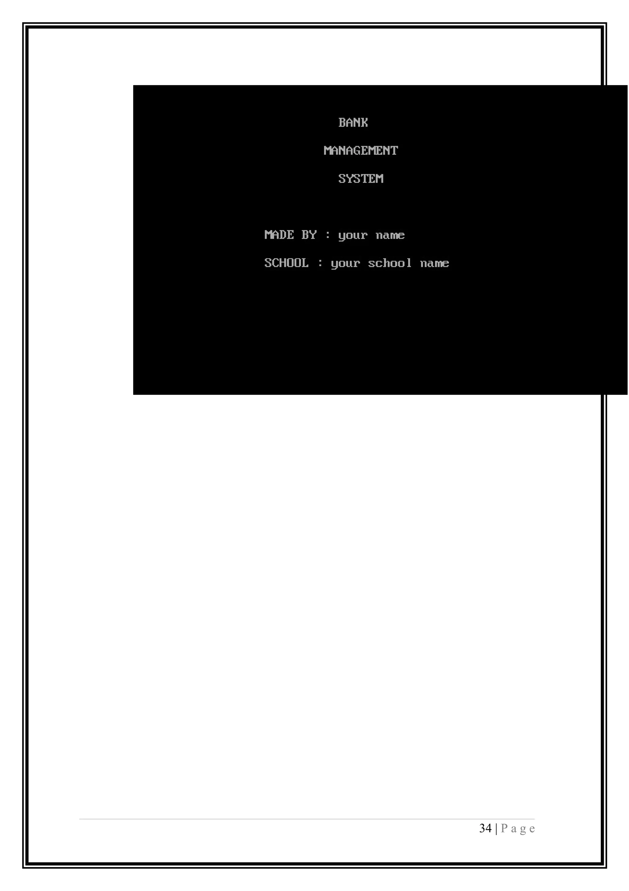 Cbse class-xii-computer-science-project | DOC