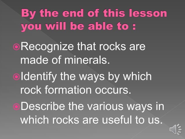 Cbse :Grade 5 ROCKS AND MINERALS | PPTX