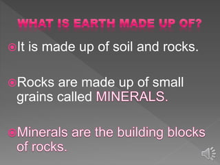 Cbse :Grade 5 ROCKS AND MINERALS | PPTX