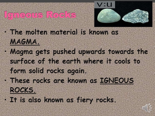 Cbse :Grade 5 ROCKS AND MINERALS | PPTX