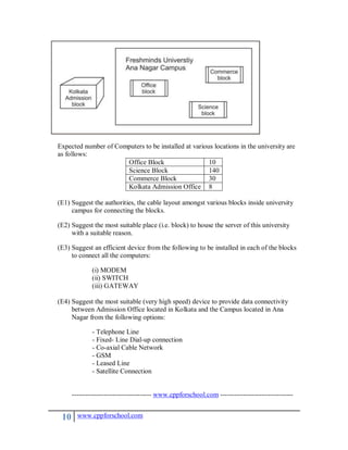 Cbse question-paper-computer-science-2009 | PDF | Programming Languages ...