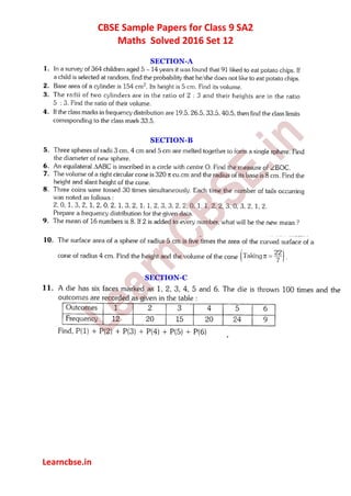 Cbse sample-papers-for-class-9th-sa2-maths-solved-2016-set-12-questions ...