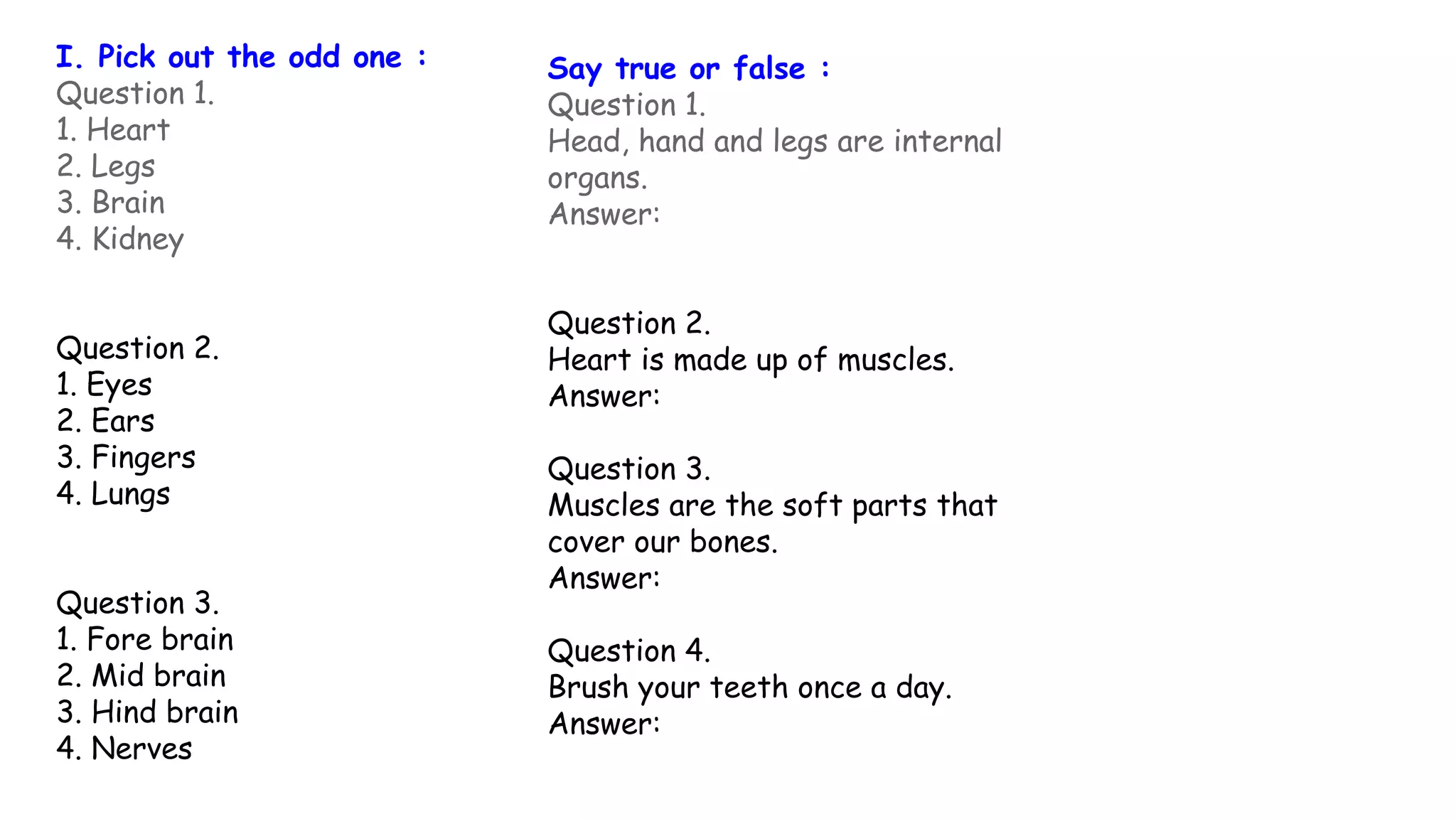 Cbse 4th science my body : Internal organs | PPTX