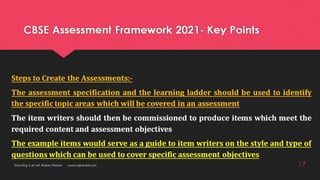 Cbse Assessment Framework for Science, Mathematics and English for ...