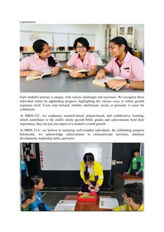 Celebrating Progress, Not Just Results: A Lesson in Encouragement | DOCX