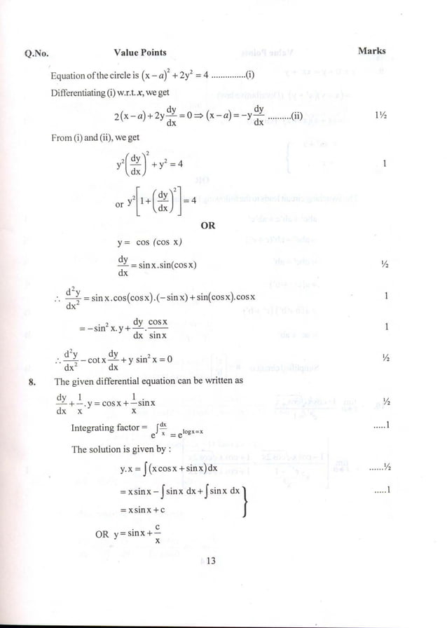 Cbse blueprint maths | PDF
