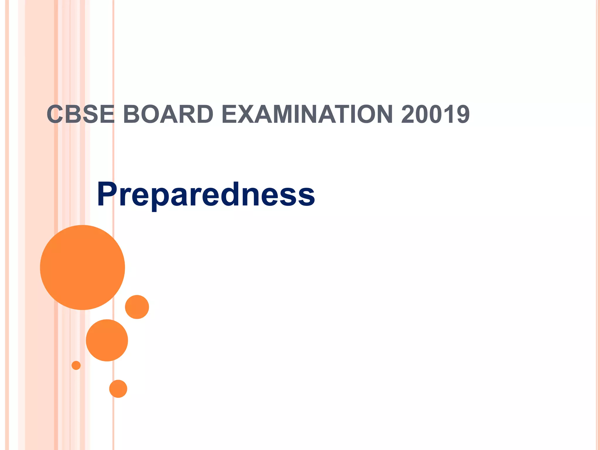 CBSE BOARD EXAM PREP GUIDE | PPT