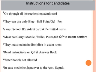 Cbse board examination 20019 | PPTX