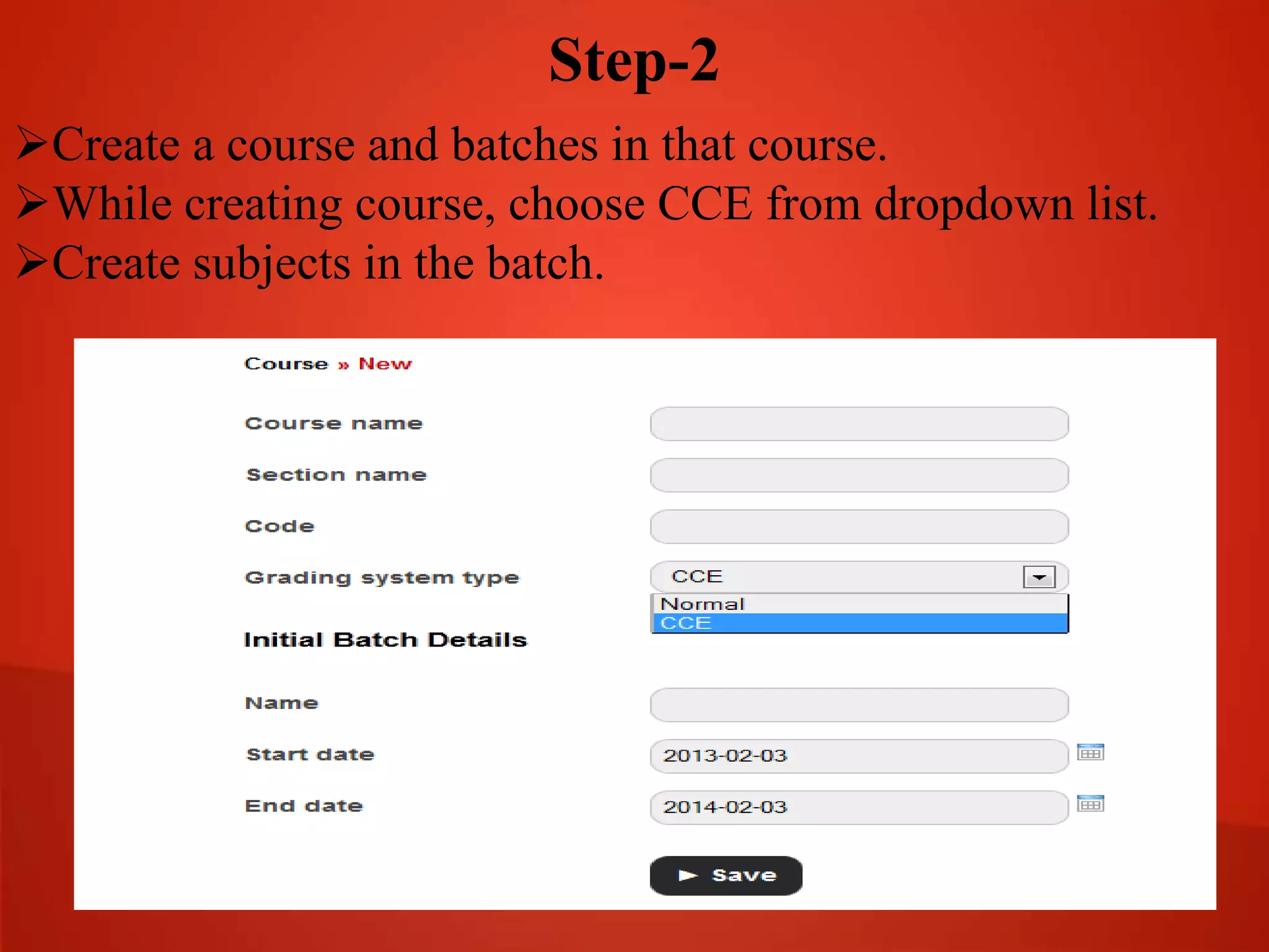 CBSE CCE Report Card Generation Steps AmpleTrails.com