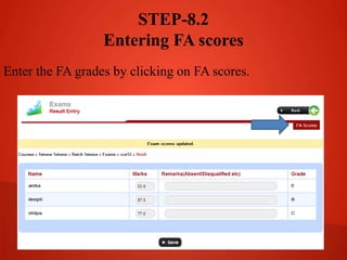 CBSE CCE Report Card Generation Steps AmpleTrails.com
