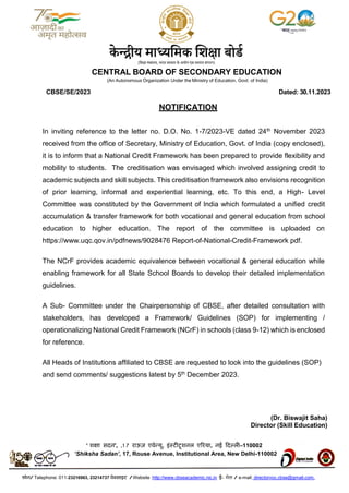 CBSE circular.pdf | Education industry | Industries