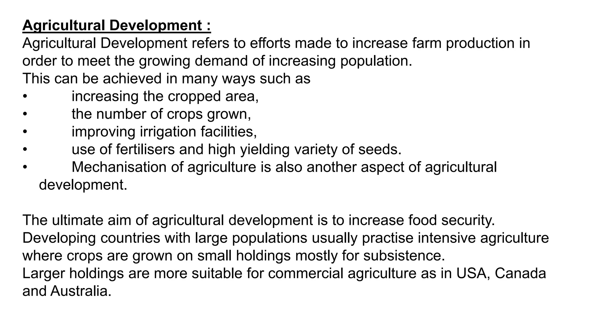CBSE_ class 8 geography ch 4. agriculture | PDF
