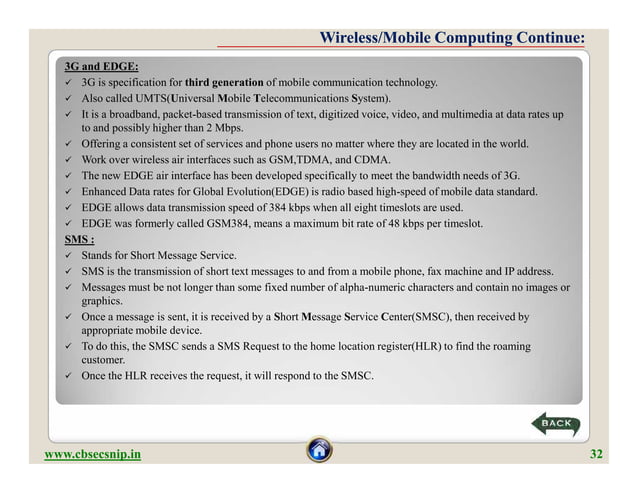 CBSE XII Communication And Network Concepts | PDF | Computer Networking ...